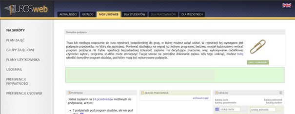 PWD | Ślubowanie w USOSadm JAVA i USOSweb